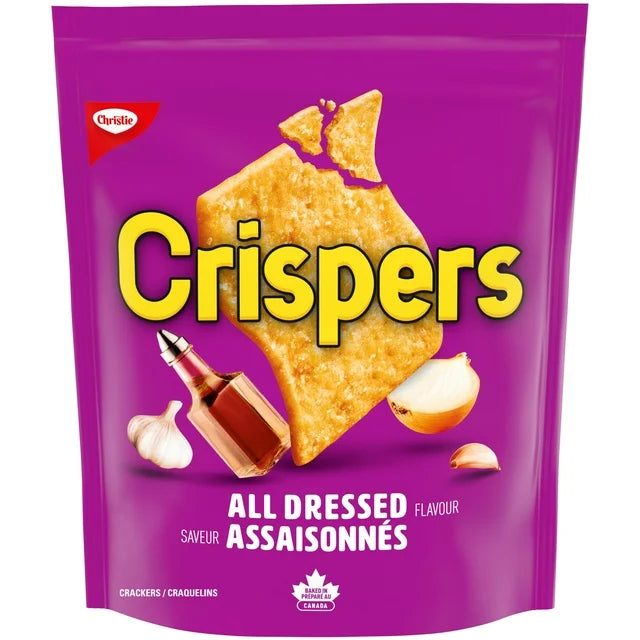 Crispers, All Dressed Flavour, Salty Snacks, Is It a Chip or a Cracker ...